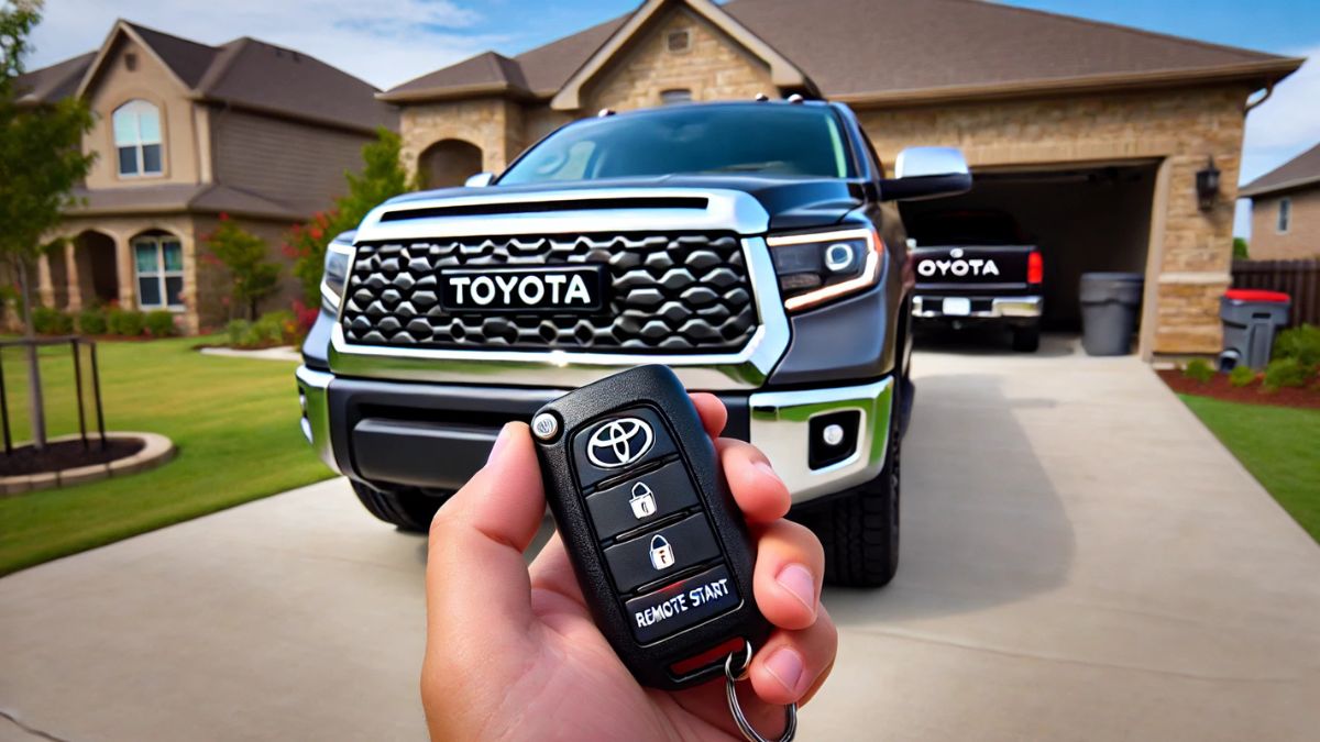 Alright, I Give Up On My Toyota Tundra's Factory Fob To Remote Start My ...