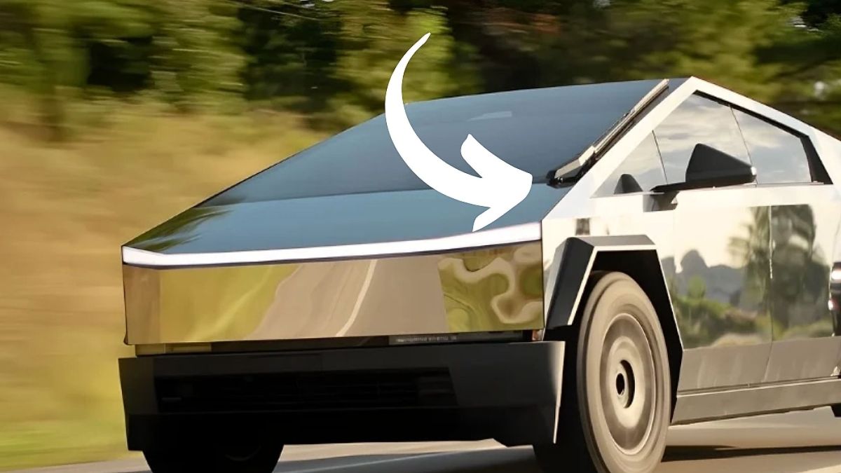My Cybertruck's Rubber Molding Underneath The Wiper Control Is Loose ...