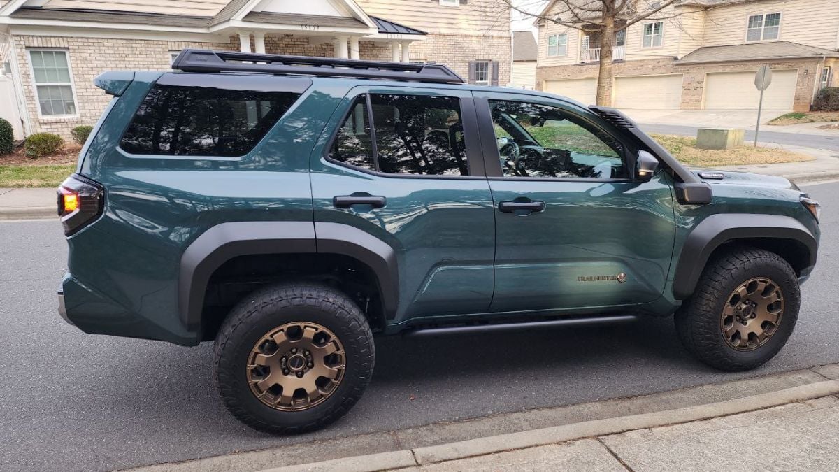 So I Again Had a Flat Tire While Test-Driving the 2025 Toyota 4Runner ...