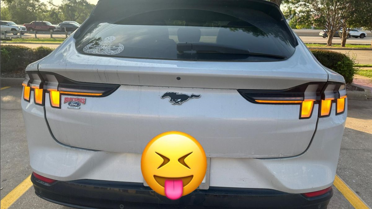 My 2023 Ford Mustang Mach-E Premium Was Rear-Ended Last Week, But Here ...