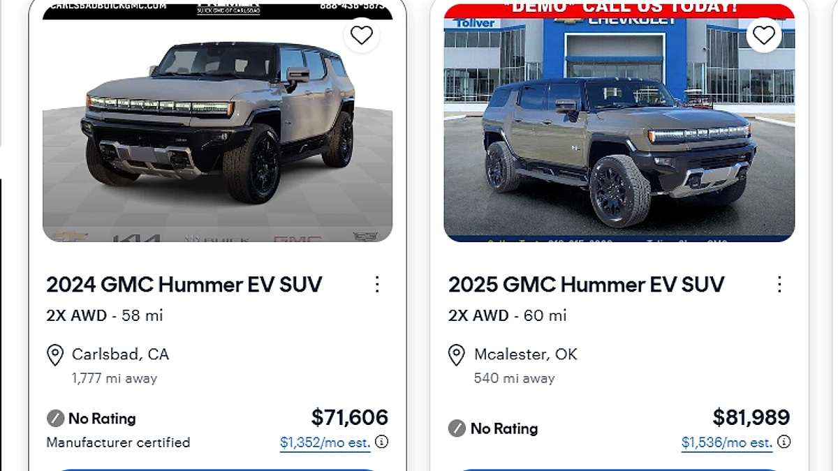 GMC Hummer EVs With Few Hundred Miles See $30K–$45K Price Cuts as Demo ...