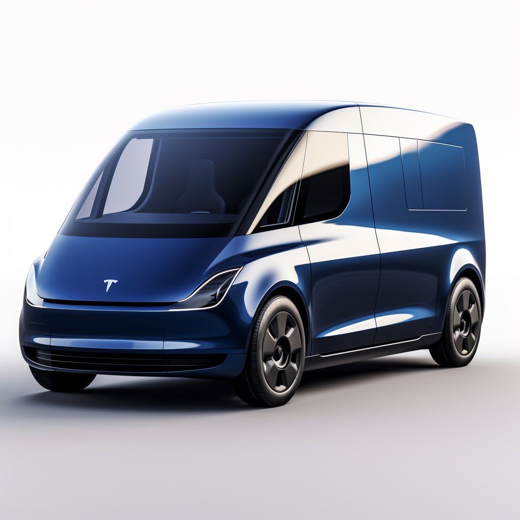Dont Forget About The Tesla Van Its Coming And Will Be Built On The
