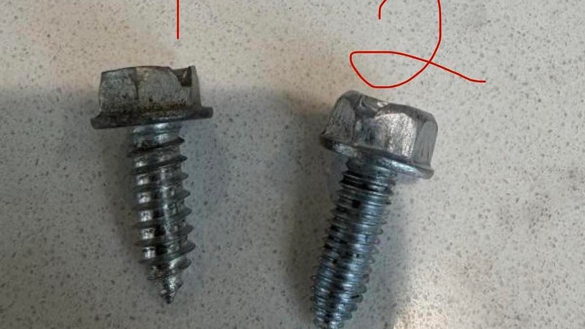 Highlander License Plate Damage: Toyota Dealer Uses Sheet Metal Screws ...