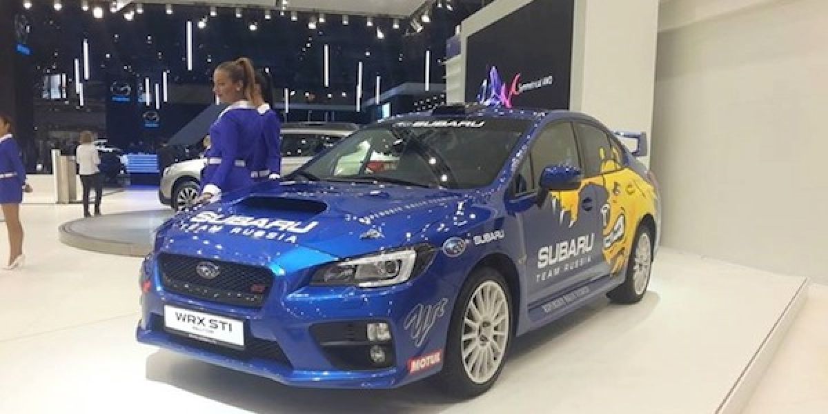 Explosive new STI Rally car makes debut at 2014 Moscow Motor Show ...