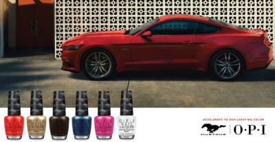 The Ford Mustang Nail Polish Collection Comes in Six Classic Shades