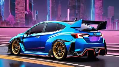 The New Imagined Subaru STI EV You Want This Year