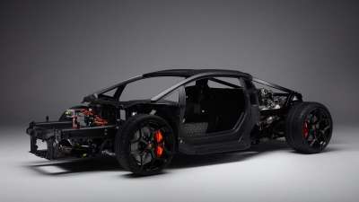Lamborghini's New Hybrid-V12 Chassis Unveiled