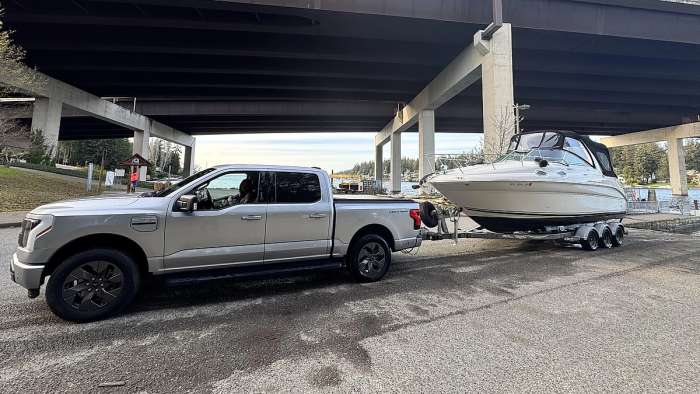 F-150 Lightning Towing Test: $18.81 to Charge vs. $60 in Gas from Mount ...