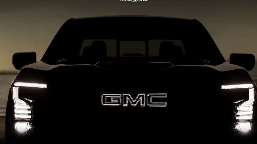The 2027 GMC Sierra's Front End Suggests GMC Is Borrowing More EV ...