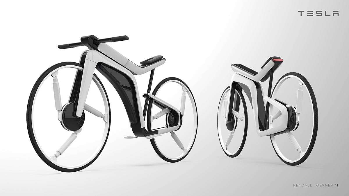 E-bike From Tesla: Model B Turns Heads and Steers Independently
