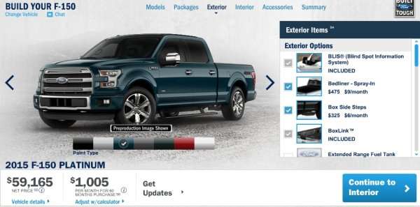 Build Your Aluminum 2015 Ford F150 Online Today | Torque News