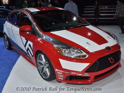 The 2012 Ford Focus in race livery | Torque News