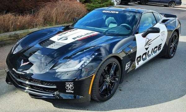 Wicked 2014 Chevrolet Corvette Stingray Police Car Up for Sale | Torque ...