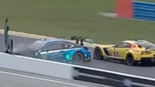 Watch Scott Pruett Crash the Lexus RC F at 24 Hours of Daytona | Torque ...