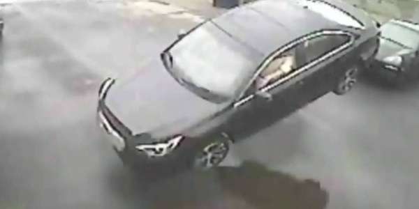 Watch 2015 Subaru Legacy go airborne before a violent head on crash ...