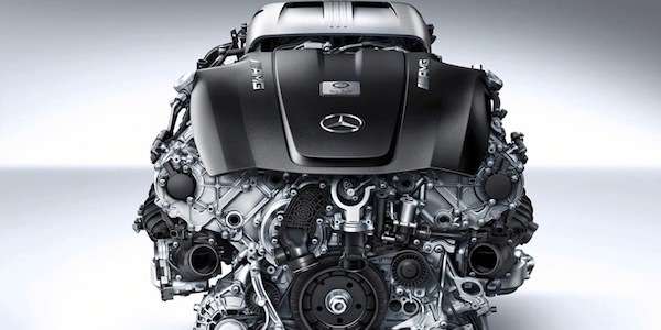 Meet the impressive 2015 Mercedes AMG GT 4.0-liter V8 Biturbo engine ...