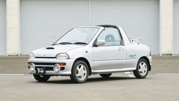 Remember Subaru’s Only Open Car Vivio GX-T? We Don’t Either | Torque News