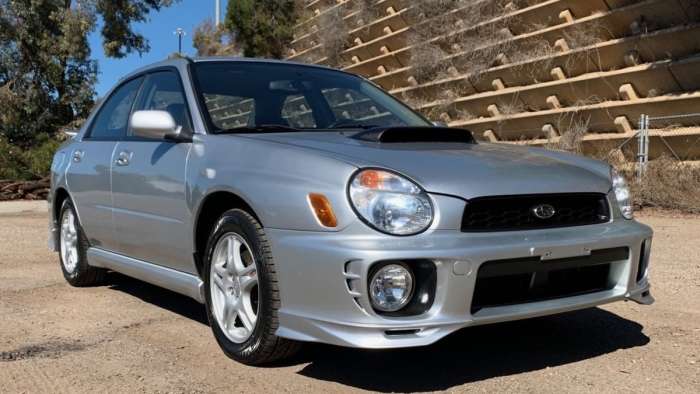Rare Find, 10K-Mile 2002 Subaru Impreza WRX Sedan | Torque News