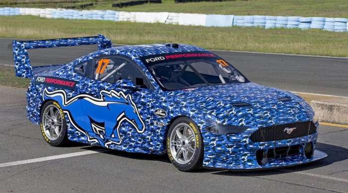 New Ford Mustang Aussie Supercars Race Car Hits the Track | Torque News