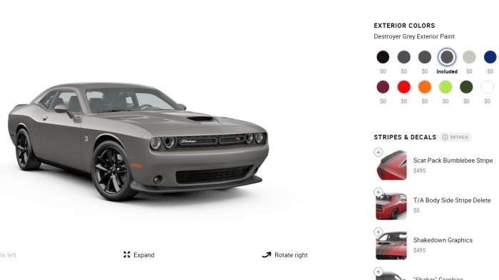 2020 Dodge Challenger: Smoke Show May Fill In for Destroyer Grey ...