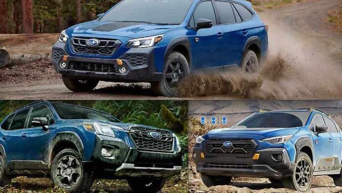 Subaru's Standard AWD Models Vs. New Wilderness - Why Do You Need The ...
