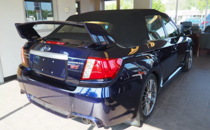 Subaru WRX STI Convertible Surfaces At NH Dealer | Torque News