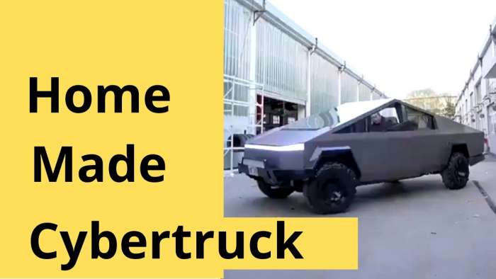 Man Builds Homemade Tesla Cybertruck in China | Torque News