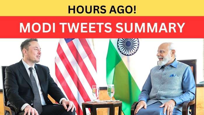 Modi Summarizes His Meeting With Elon Musk With an Accent on ...