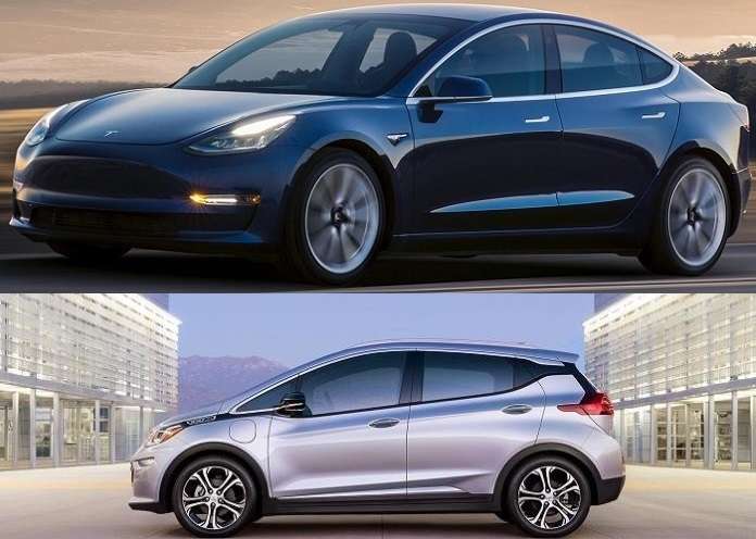 2017 Chevy Bolt vs. Tesla Model 3 Detailed Comparison | Torque News