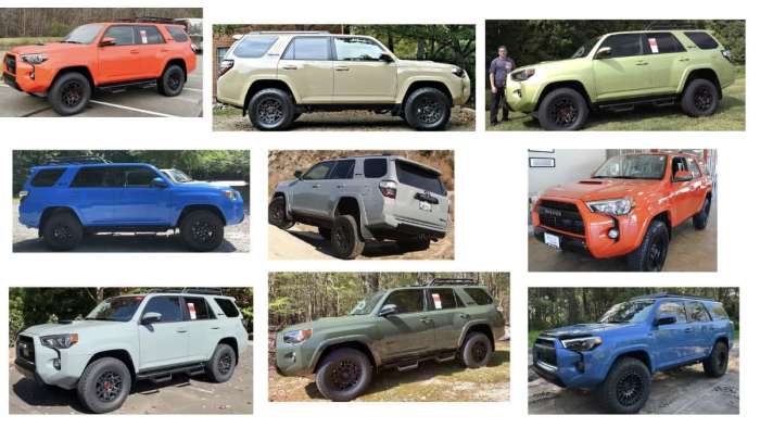 Ranking Every Toyota 4Runner TRD Pro Color Worst to First | Torque News