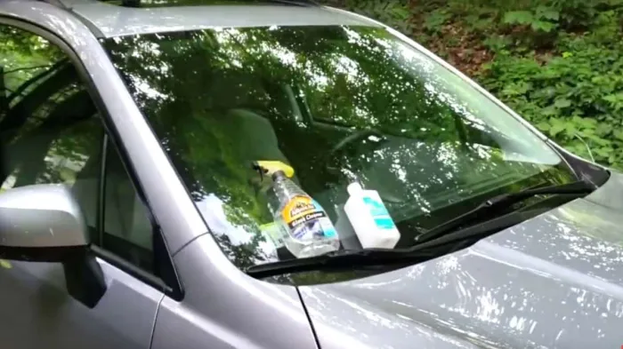 How To Easily Clean A Tacky Film From Your Vehicle's Windshield ...
