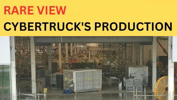 Rare View Into Tesla Cybertruck General Assembly at Giga Texas | Torque ...