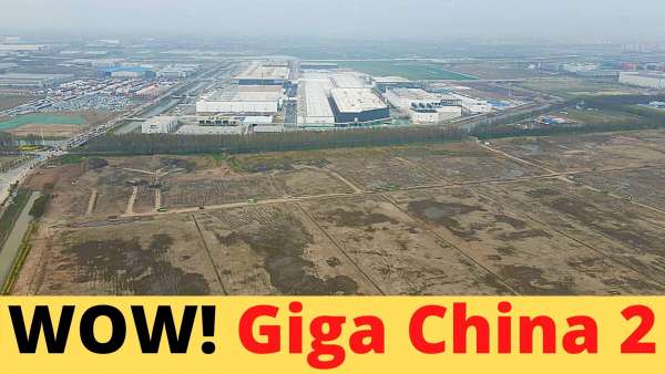 Giga Shaghai 2's Construction Is So Big, It Can Be a 2nd Gigafacatory ...